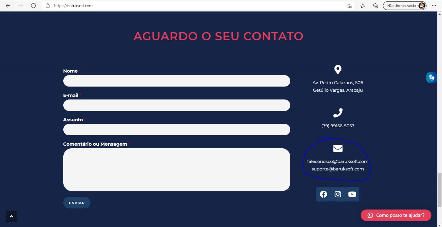 Proteja o endereço de email de spam bots no WordPress - Baruk Soft